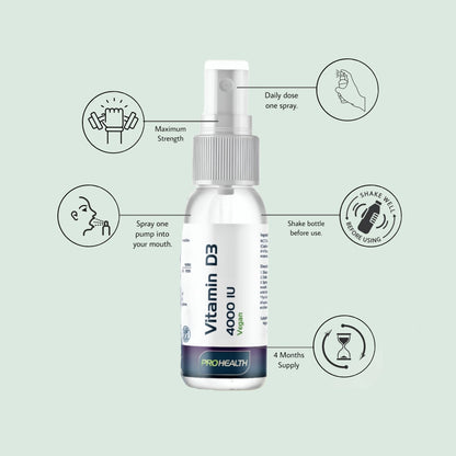 Vitamin D3 Spray – Prohealth UK