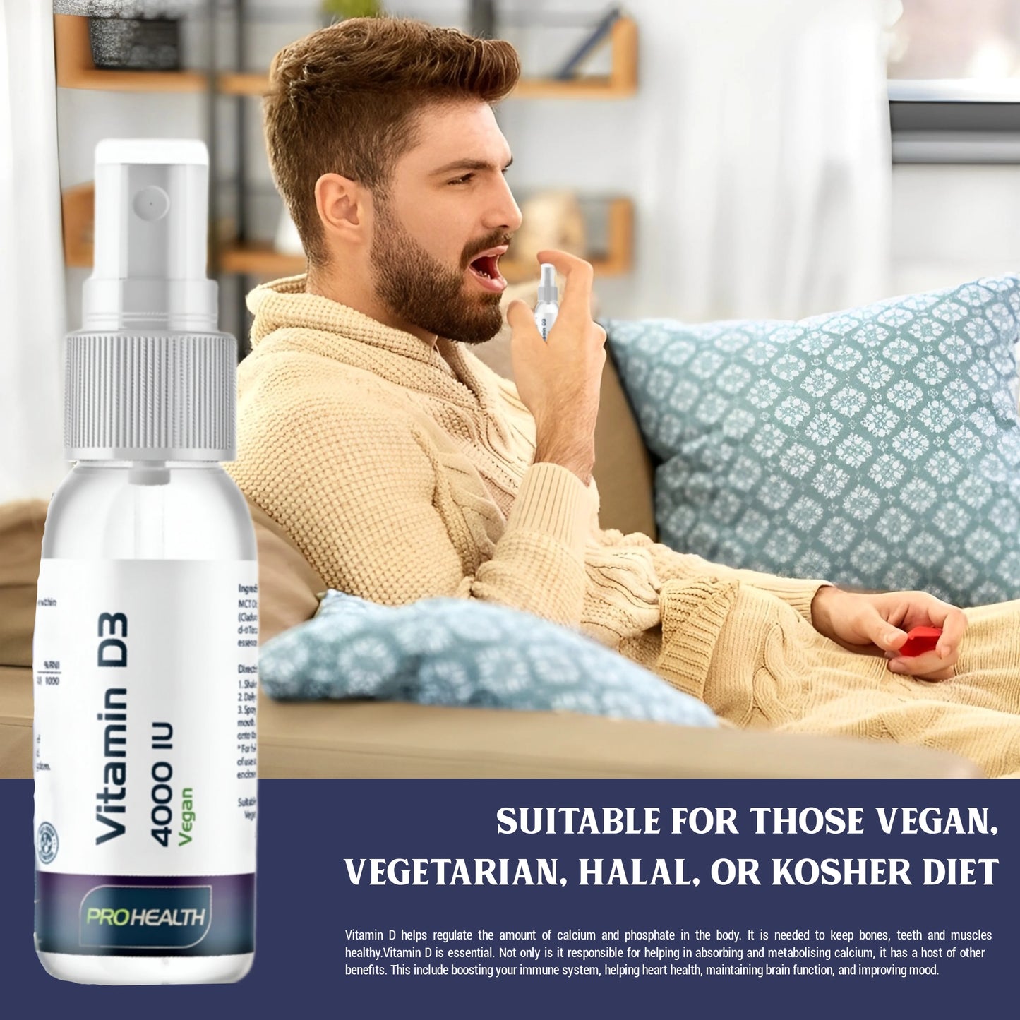 Vitamin D3 Spray – Prohealth UK